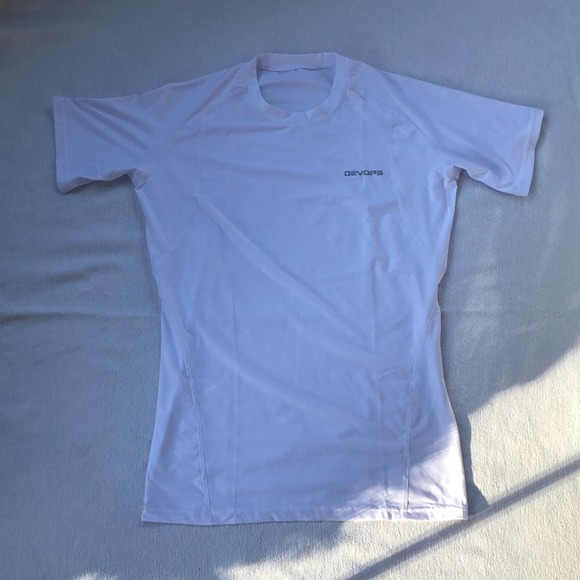 Devops | Shirts | Mens Devops Compressionathletic Muscle Shorts Sleeve ...